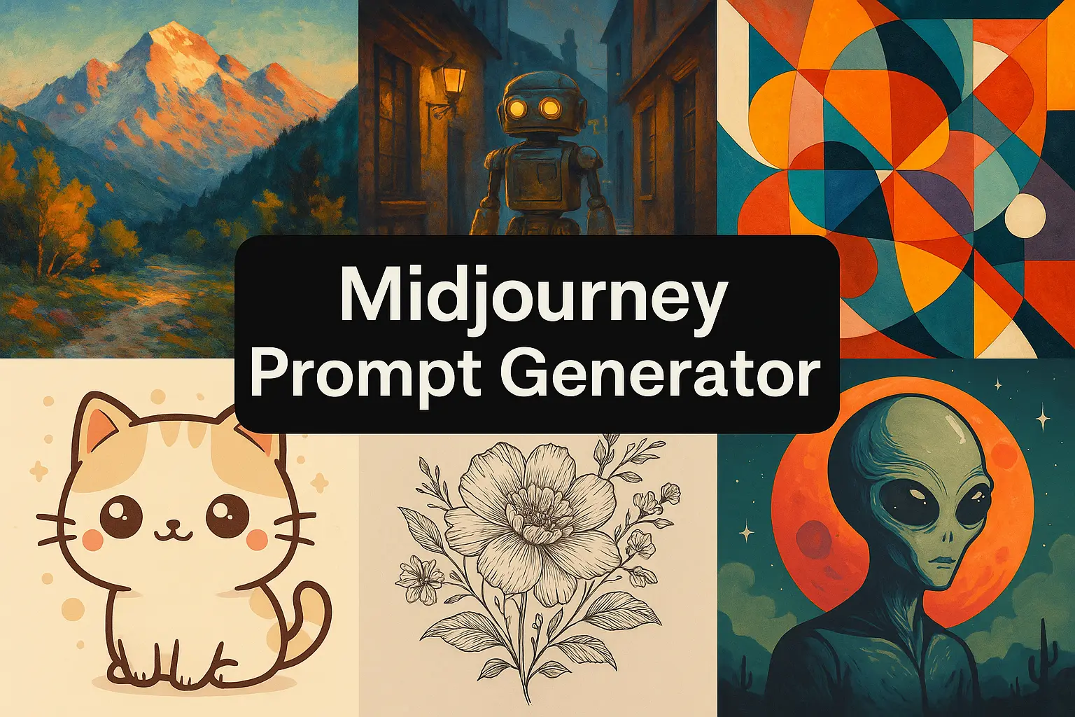 Midjourney Prompt Generator - Promptank AI